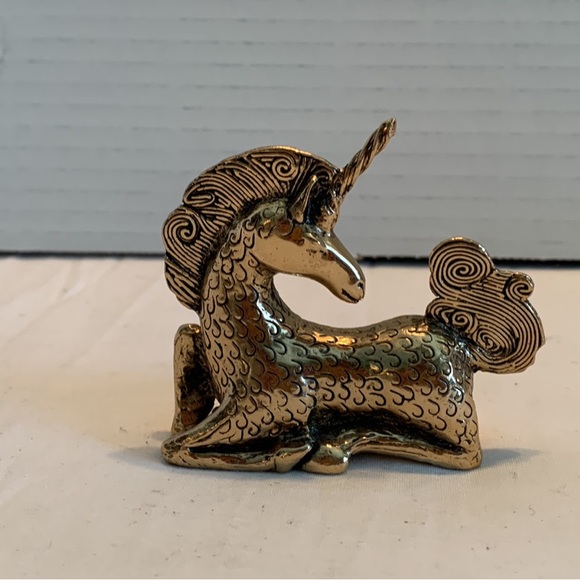 Accents | Addotta 24 Karat Gold Plated Unicorn Sculpture Usa ...